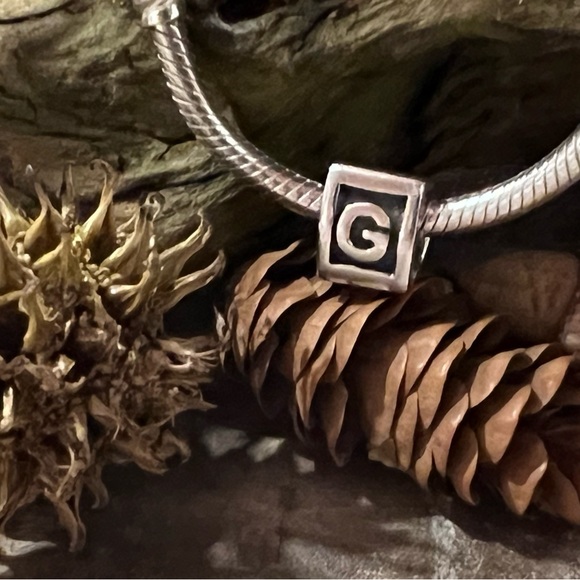 Pandora | Jewelry | Authentic Pandora Alphabet Block Letter G In ...